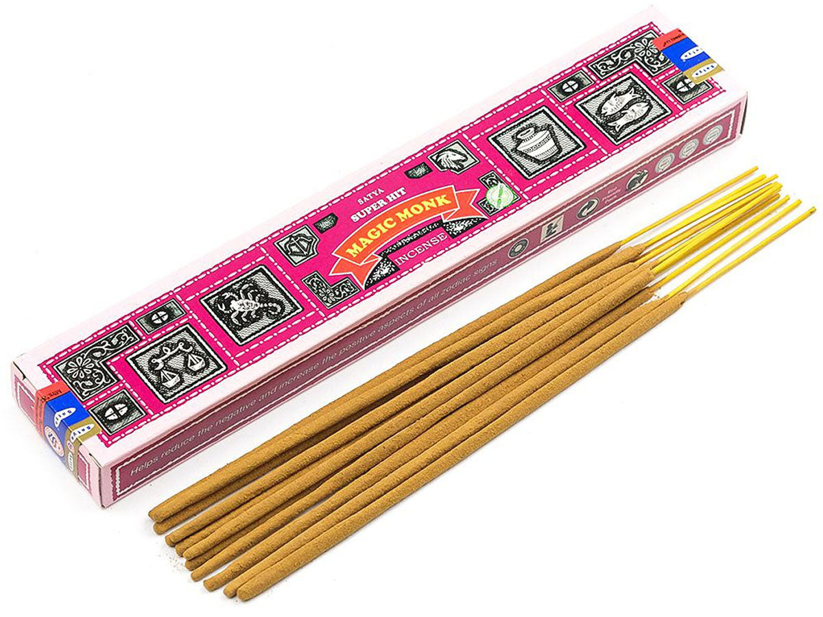 Satya Incense Sticks, Super Hit Magic Monk, 15g – Dr K Soap Company